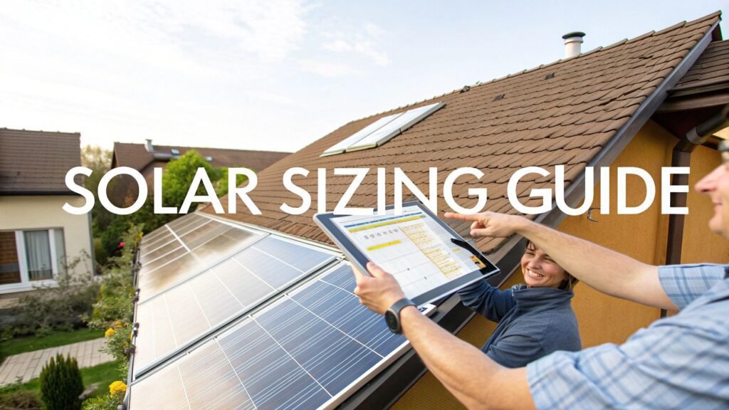 Your Guide to a Solar System Sizing Calculator – Radiant Energy